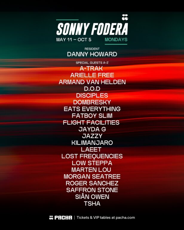 Sonny Fodera Reveals His Massive 2026 Pacha Ibiza Lineup | Ibiza 1 Radio
